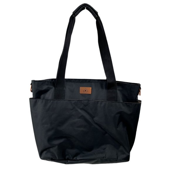 Ju-Ju-Be | Bags | Jujube Encore Black Nylon Fabric Diaper Bag Tote ...